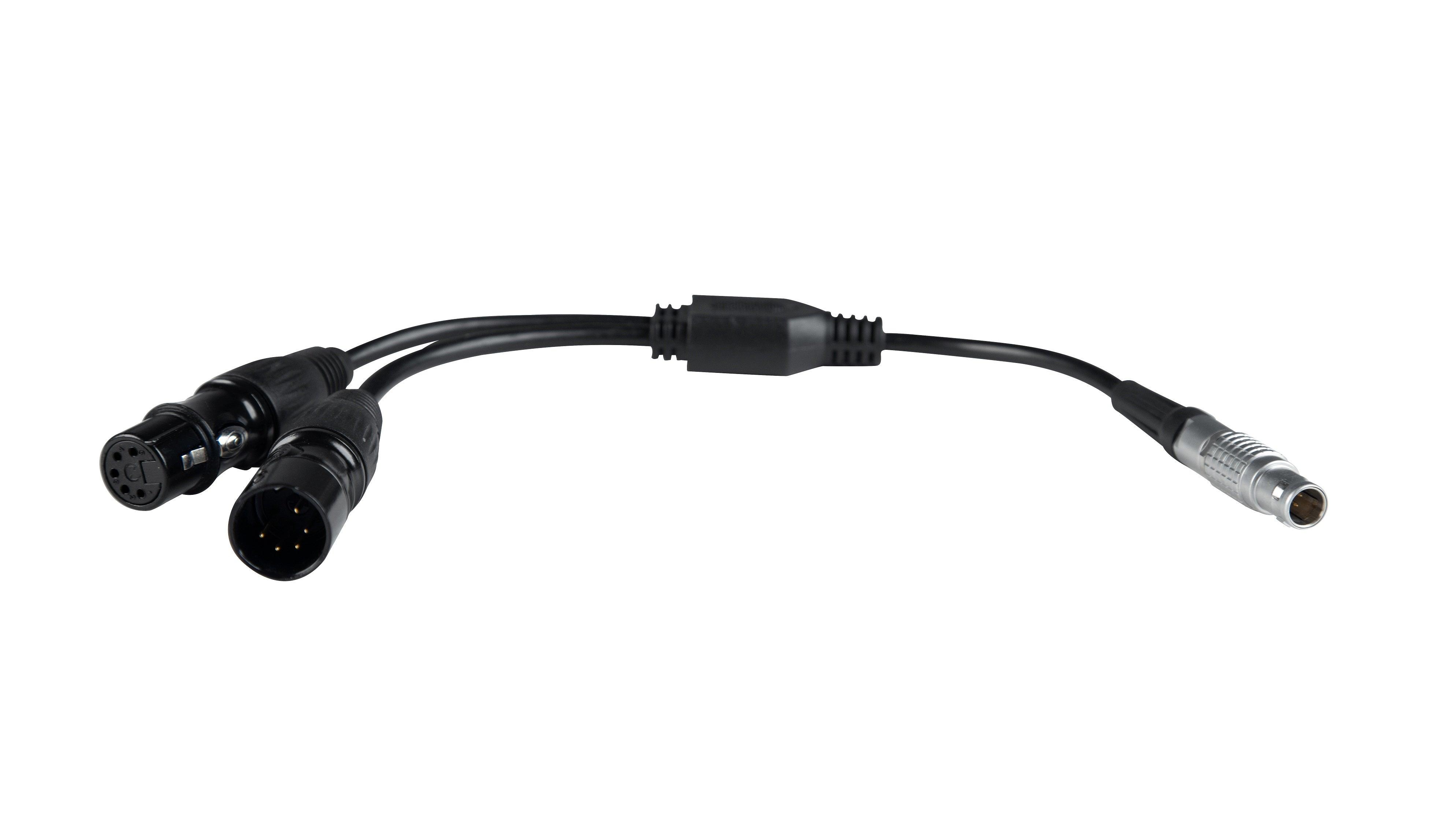 Nanlite DMX Adapter Cable with Aviation Connector | CB-DMX-ACP-1/2